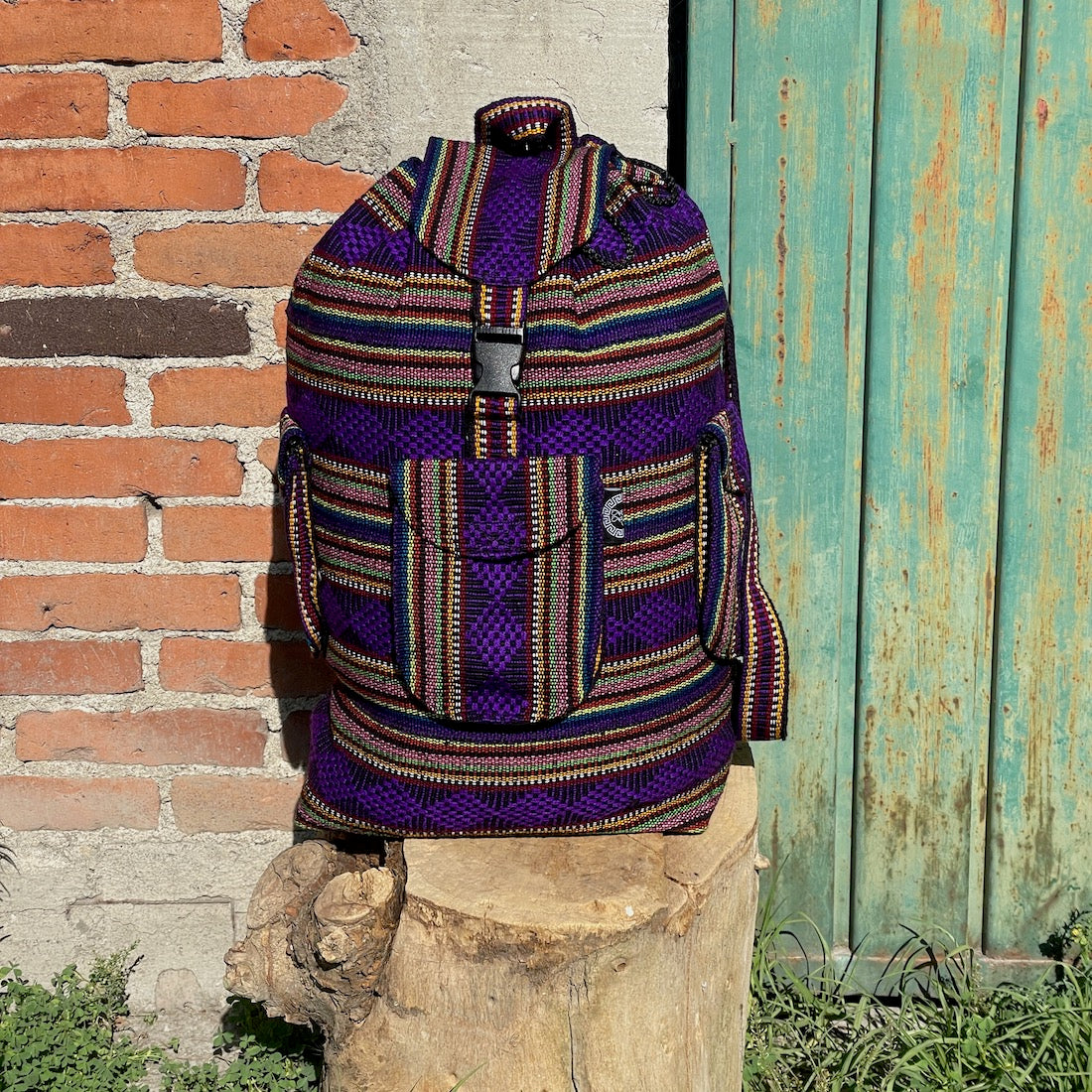 Purple Baja Backpack, Jumbo Size - "Cuyutlan" – Orizaba Original