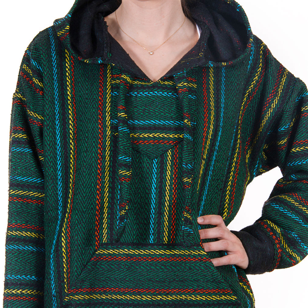 Green Surf Poncho - "Katahdin" – Orizaba Original